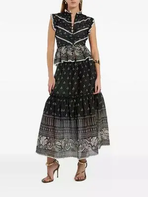 CHRISTY LYNN Artie Floral-print Top