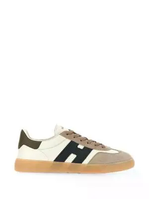 Hogan Cool Leather Sneakers - Neutrals