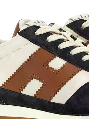 Hogan Athletic Suede And Nappa Leather Sneakers