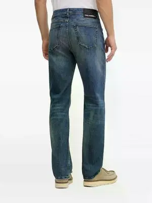 Karl Lagerfeld Distressed Faded Jeans