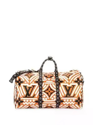LOUIS VUITTON Crafty Collection Keepall Travel Bag
