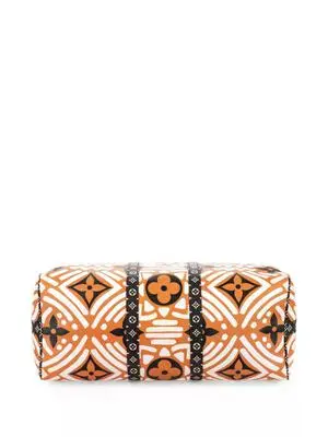 LOUIS VUITTON Crafty Collection Keepall Travel Bag