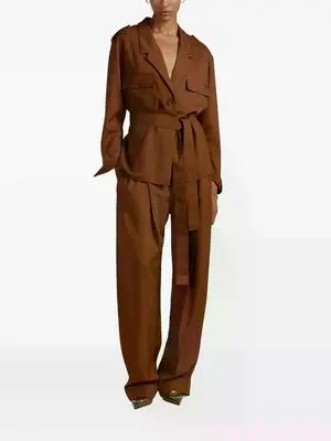 FERRAGAMO Virgin Wool Deconstructed Blazer