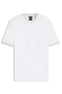 BOSS Slim-fit Cotton T-shirt With Crew Neck