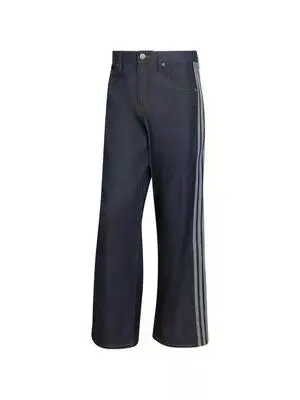 Adidas Firebird Side-stripe Jeans - Blue