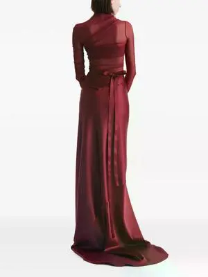 2310 STUDIO Satin Maxi Skirt