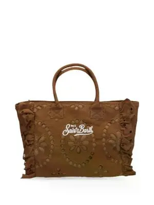 MC2 SAINT BARTH Vanity Ruffled Tote Bag