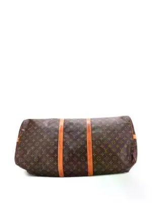 LOUIS VUITTON Keepall Bandouliere 60 Travel Bag - Brown