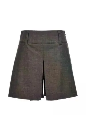 Brunello Cucinelli Belted Shorts - Grey