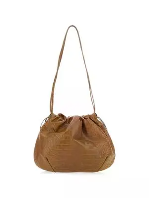 LIFFNER Croc-effect Leather Shoulder Bag