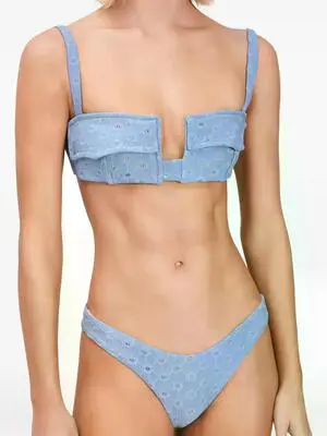 Devon Windsor Larissa Bikini Bottoms - Blue