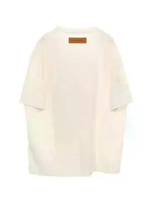 LOUIS VUITTON Flower-print Cotton T-shirt