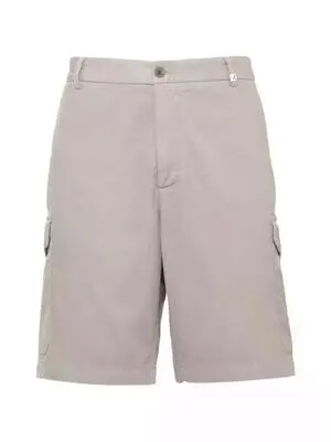 MYTHS Cotton Cargo Shorts - Neutrals