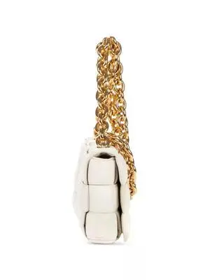 Bottega Veneta Padded Cassette Chain Cross Body Bag - Neutrals