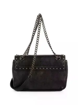 Prada Studded Flap Cross Body Bag