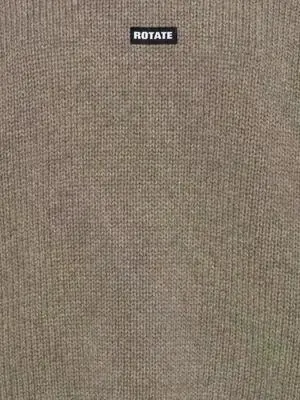ROTATE BY BIRGER CHRISTENSEN Lace-up Detail Sweater
