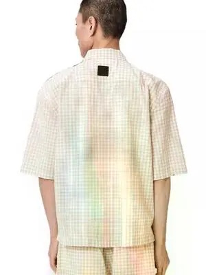 ALLSAINTS Rockland Gingham-check Short-sleeve Shirt