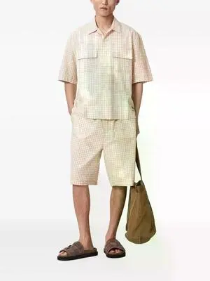 ALLSAINTS Rockland Gingham-check Short-sleeve Shirt