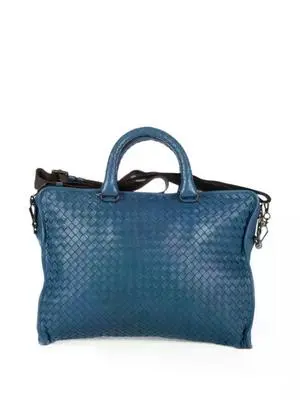 Bottega Veneta Intrecciato Weave Briefcase Bag