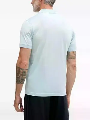 Karl Lagerfeld Logo-embroidered Polo Shirt