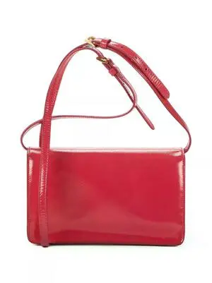Prada Logo-plaque Leather Shoulder Bag