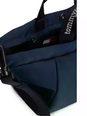 Tommy Hilfiger Logo Patch Drawstring Shoulder Bag