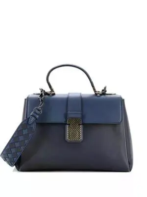 Bottega Veneta Piazza Top Handle Bag - Blue