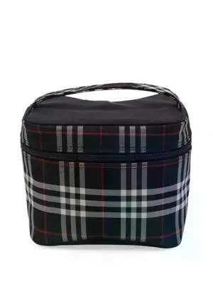 Burberry Check-print Vanity Makeup Bag