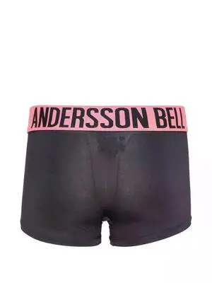 Andersson Bell Logo-waistband Boxers - Black
