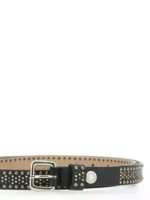 GIANNI CHIARINI Studded Leather Belt