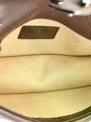 Gucci Dionysus Jumbo Gg Canvas Super Mini Crossbody Bag - Brown