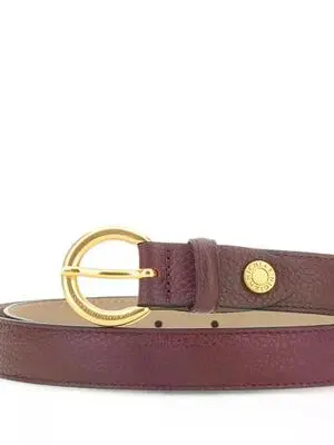 GIANNI CHIARINI Hammered Leather Padded Belt
