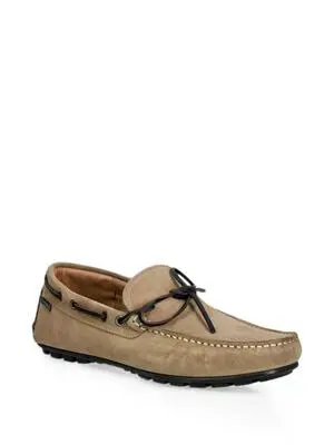 Barbour Courage Driving Leather Boat Shoes