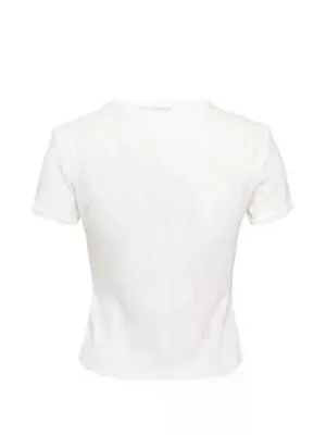 Mardi Mercredi Eyelet Floral T-shirt