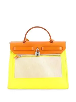 Hermès Herbag Zip Berline Shoulder Bag - Brown