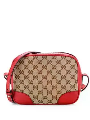 Gucci Bree Disco Gg Canvas Mini Crossbody Bag - Red