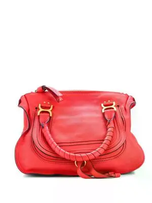 Chloé Marcie Medium Shoulder Bag - Red