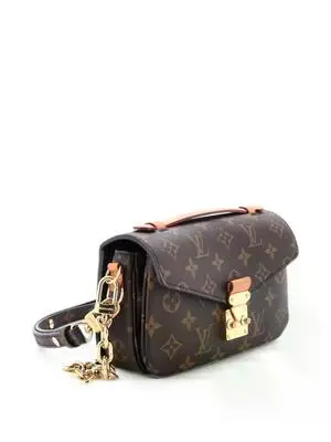 LOUIS VUITTON Pochette Metis Monogram Canvas East West Bag - Brown