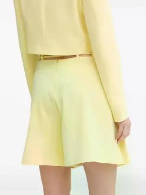 FRACOMINA Pleated Shorts With Front Tie