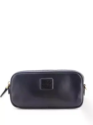 Miu Miu Softy Leather Small Belt Bag - Black