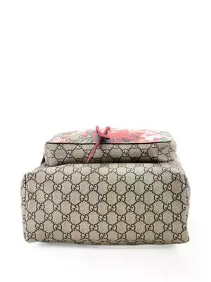 Gucci Gg Coated Canvas Backpack