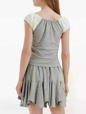 B+AB Embellished Top And Skirt Set