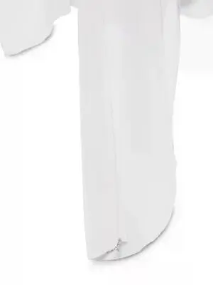 Patrizia Pepe Draped Asymmetric Scarf