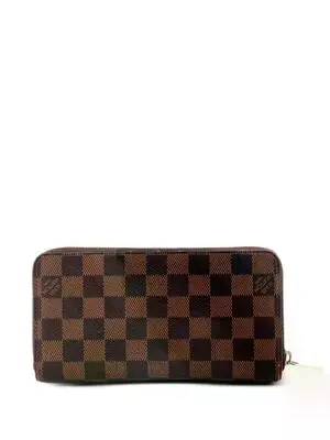 LOUIS VUITTON Zippy Wallet Damier Small Wallets - Brown