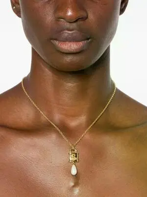 VIVIENNE WESTWOOD Celestia Orb Padlock Necklace