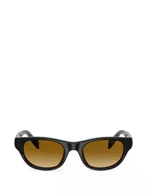 Prada Cat Eye Frame Sunglasses - Black