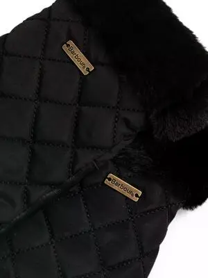 Barbour Quilted Leather Gloves