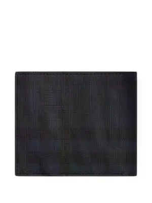 Burberry City Check Bifold Coin Wallet