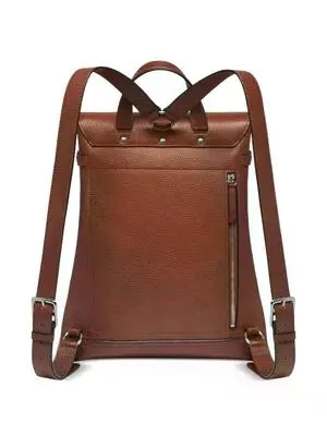 Mulberry Chiltern Grained-leather Backpack - Brown