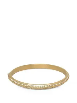 Karl Lagerfeld Crystal-embellished Bangle Bracelet - Gold